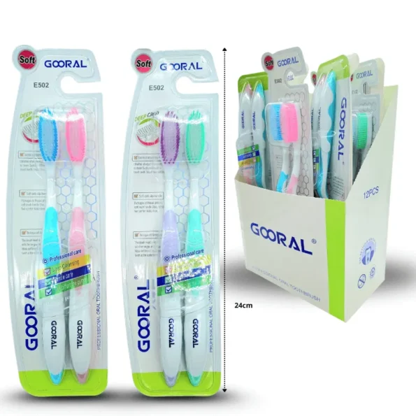 Z – 015 cepillo dental adulto doble C/12 3F-5 – Kanko